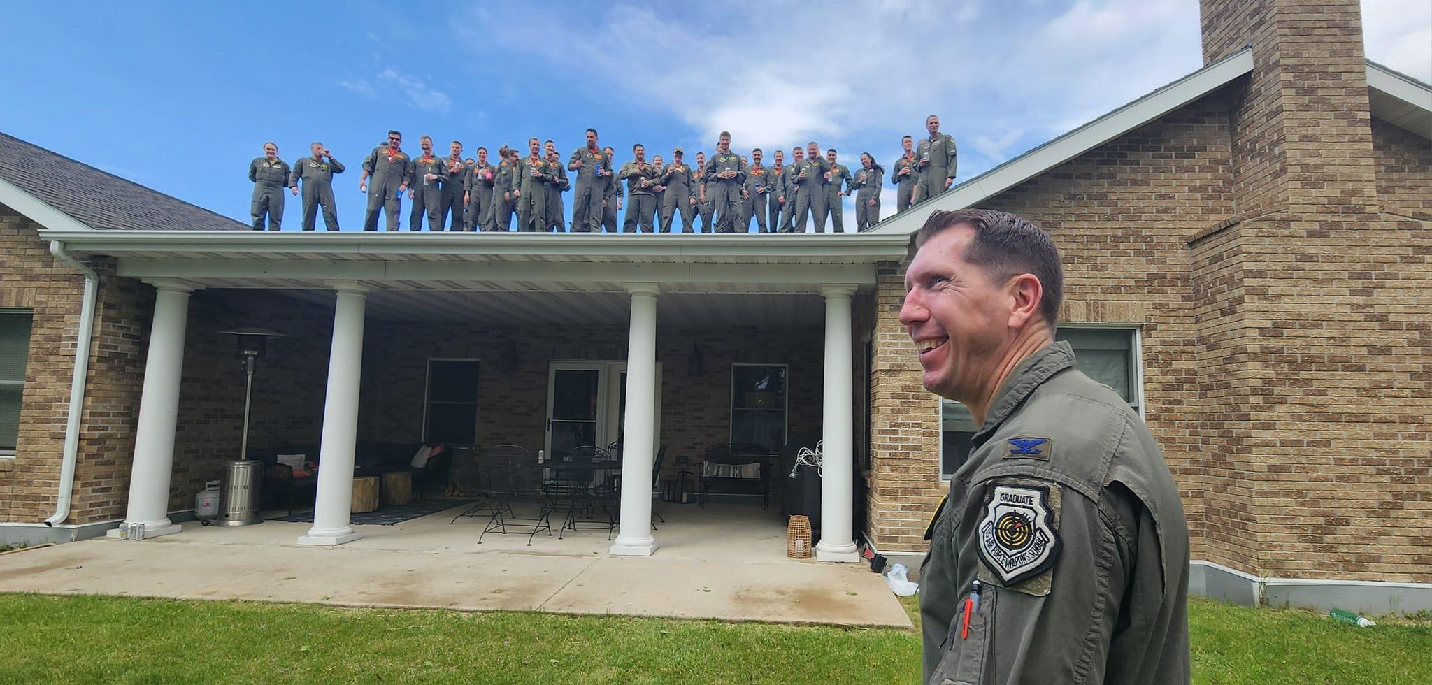 The Roof Stomp:AF Pilot Beloved Tradition – Northern Sentry